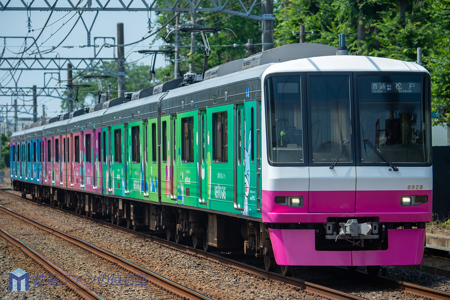 【進む標準化】元・新京成N800形・80000形に京成通勤色が登場 | 鉄道ファンの待合室